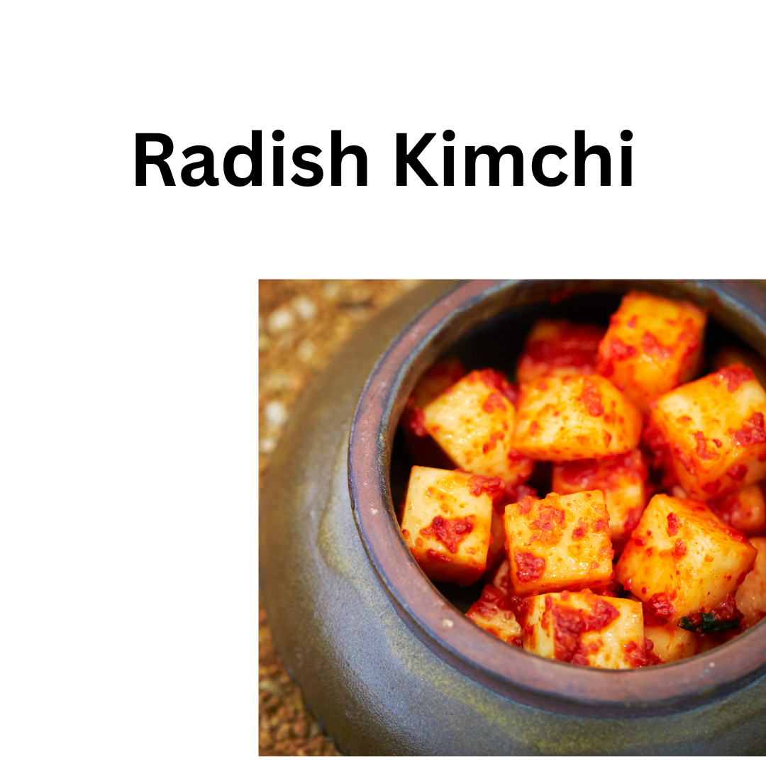 Kkakduggi (Qubed radish Kimchi) (spicy) 450g Vegan – Ginger's pantry